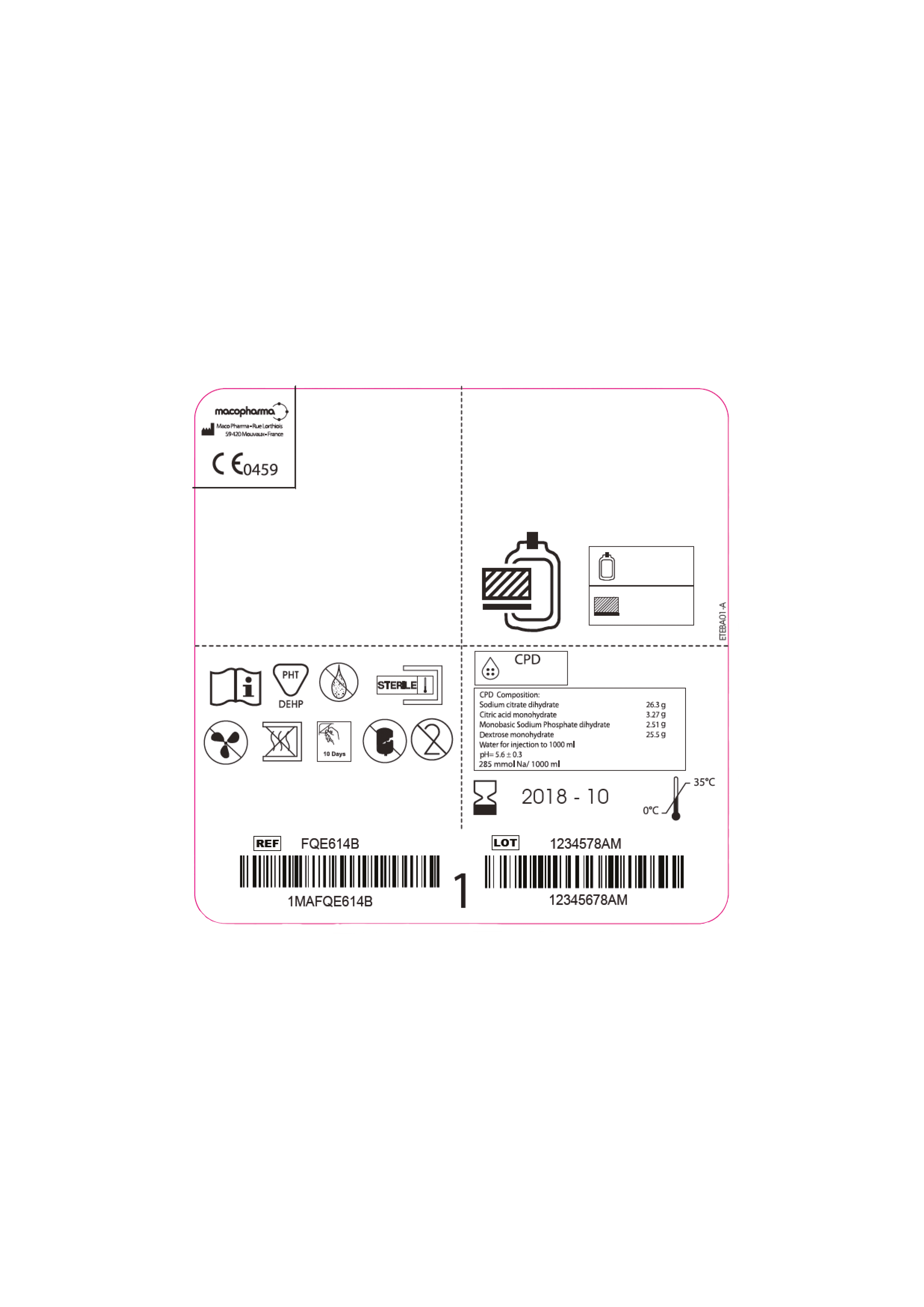 Label - Ensure top-notch product traceability - Macopharma